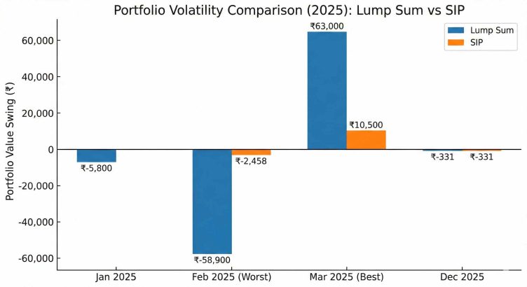 SIP vs Lump Sum India 2026: Which Delivered ₹42,700 More?