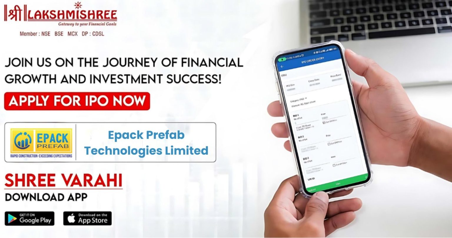 Details of Epack Prefab Technologies Limited IPO : Lot Size, Check ...