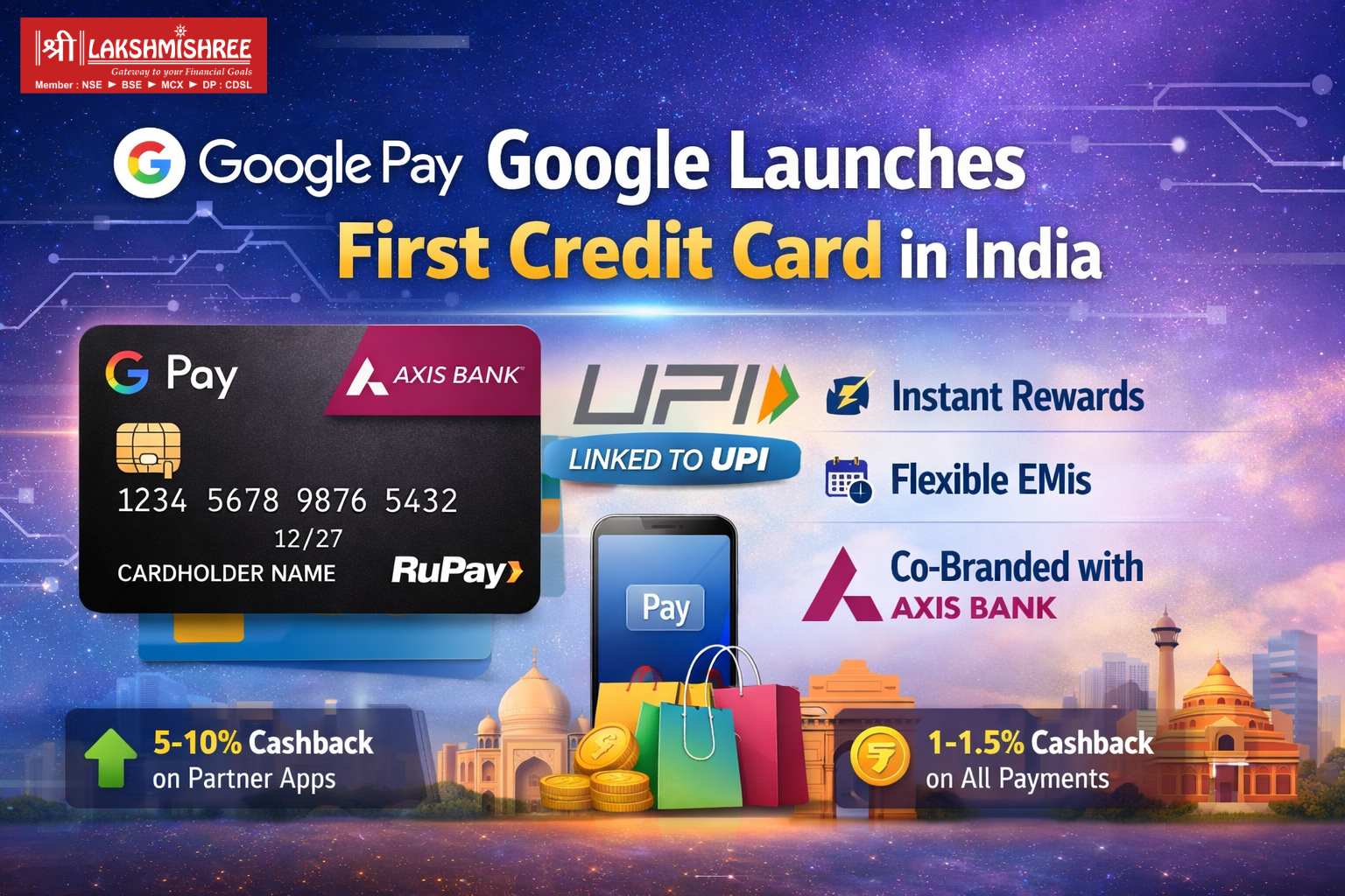 Google Pay Launches India-First RuPay Credit Card with Axis Bank with ...