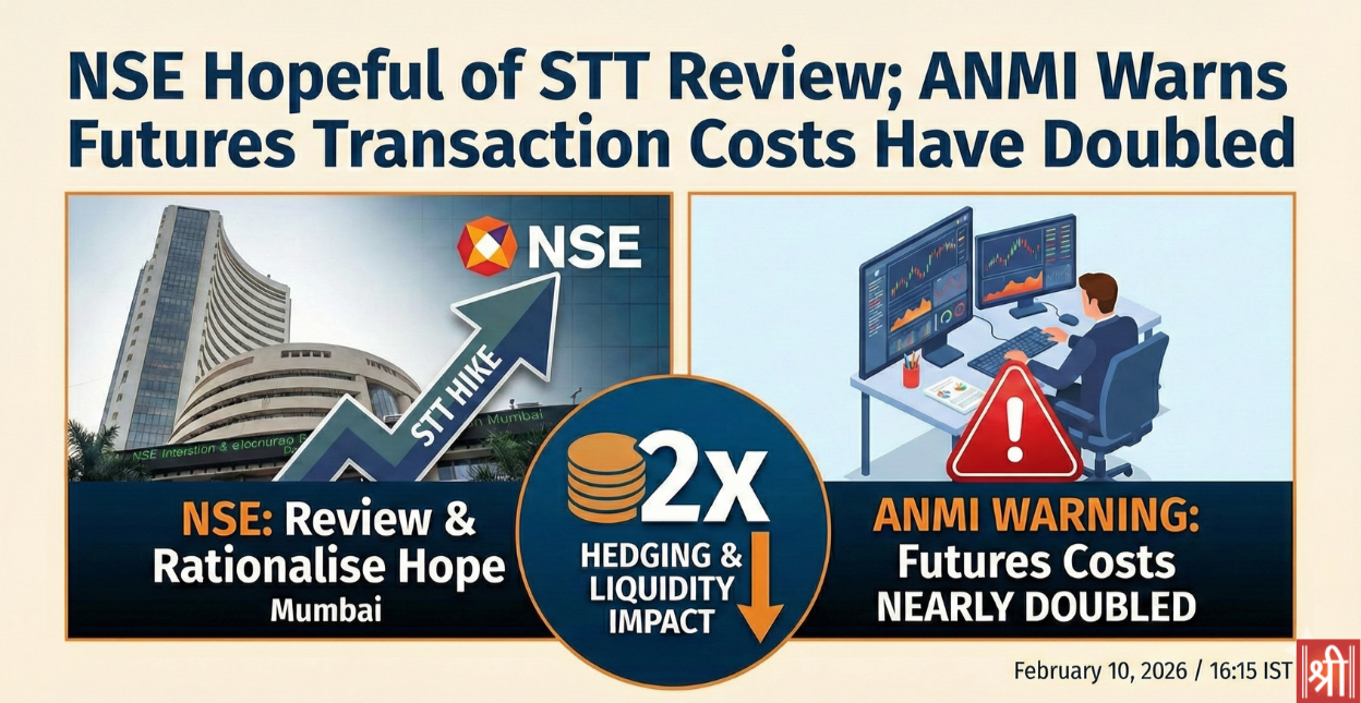 NSE Hopeful of STT Review; ANMI Warns Futures Transaction Costs Have ...
